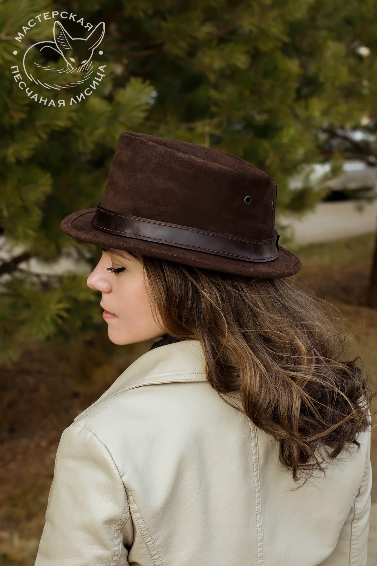 Клубная шляпа из кожи | Пикабу