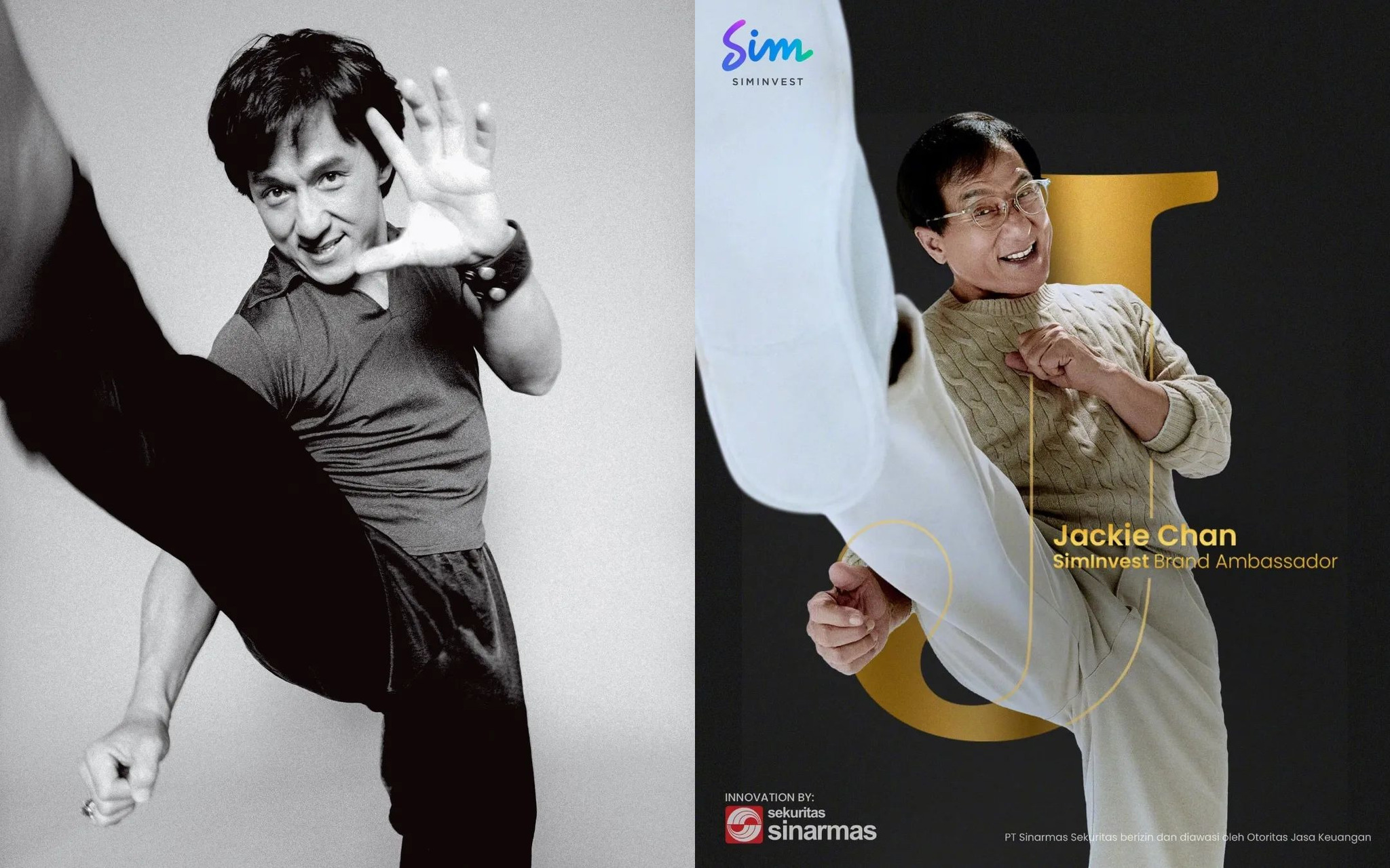 Джеки Чан: 1996 против 2024 | Пикабу