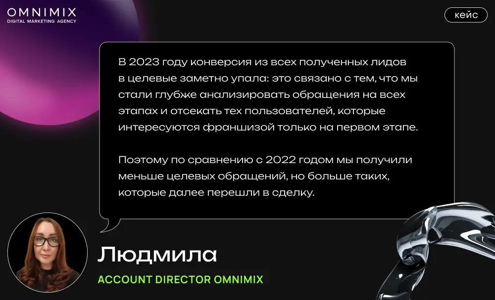 Нормальное продвижение франшизы: наконец-то. Кейс Omnimix - 04.03.24 18:15 | Пикабу