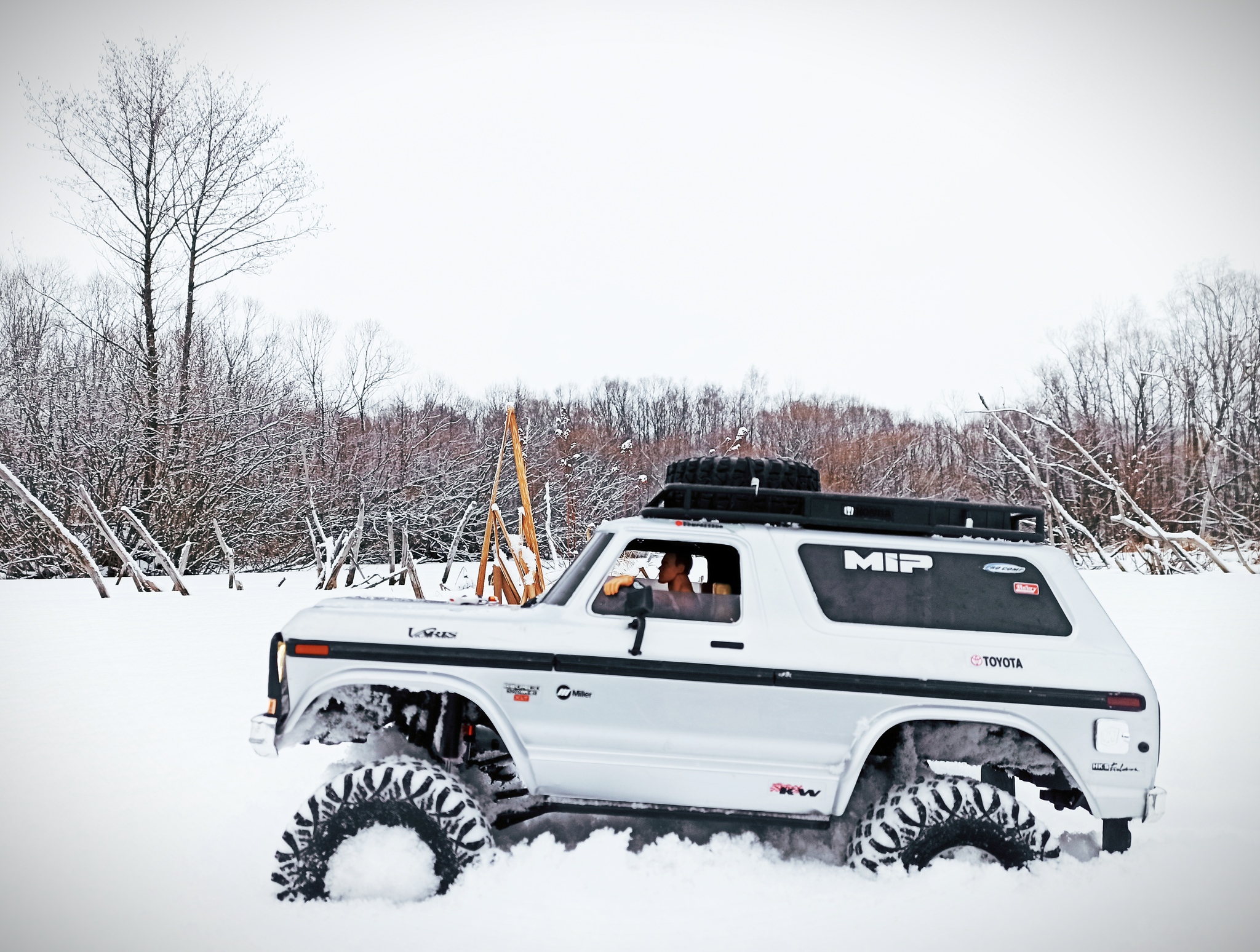 Winter Bronco RC Truck Ford Trx4 Traxxas | Пикабу