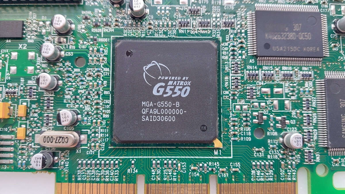 Видеокарта Matrox Millenium MGI G550 DH 32Mb AGP - 16.03.24 19:21 | Пикабу