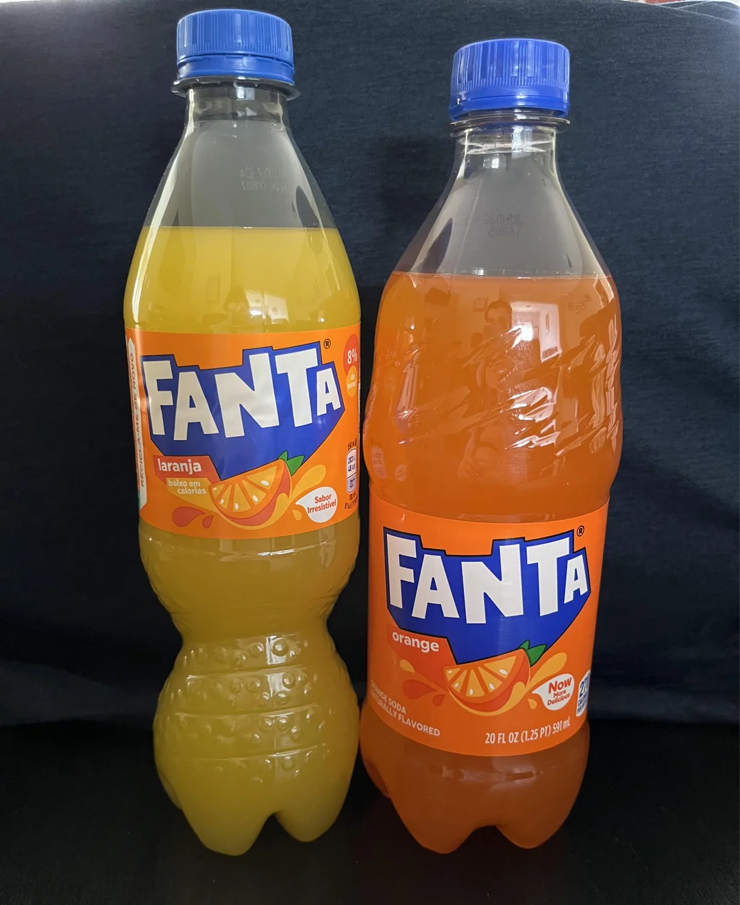 Fanta Европа слева и США справа | Пикабу