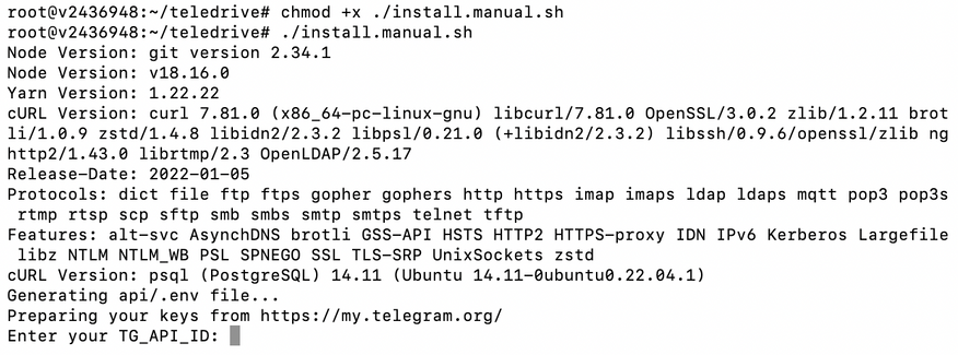 Используем Teledrive и Telegram в качестве безлимитного облачного ...