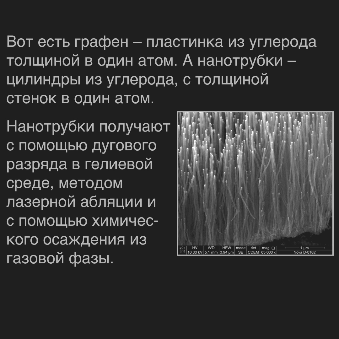 Нанотрубки | Пикабу
