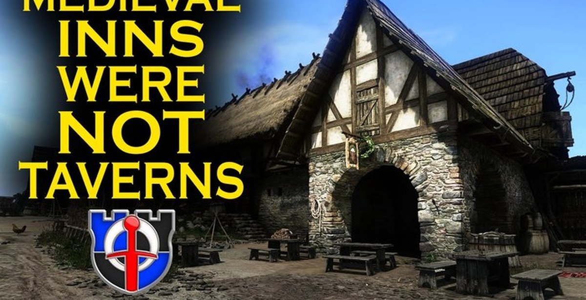 Medieval Misconceptions: Inns, accommodation, and taverns | Пикабу