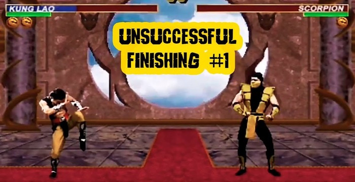 Mortal Kombat Unsuccessful finishing #1 | Пикабу
