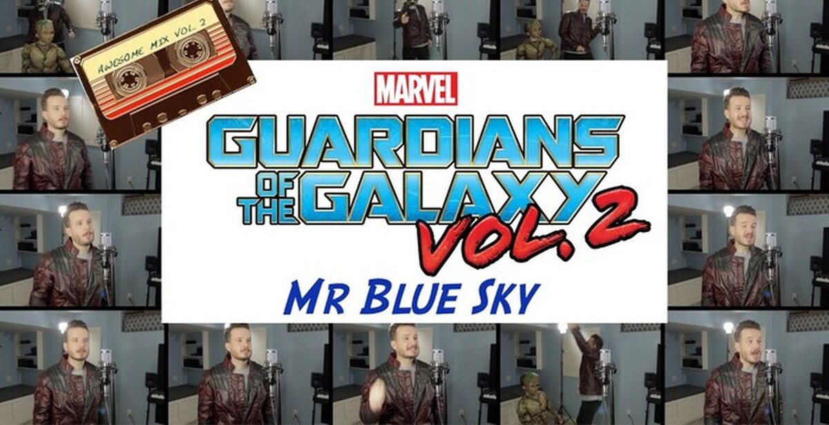 Jared Halley - Mr. Blue Sky (Electric Light Orchestra cover) | Пикабу