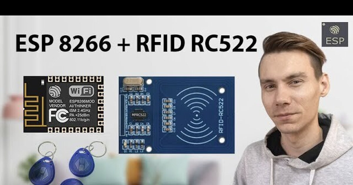 ESP 8266 + RFID MFRC522 | Пикабу