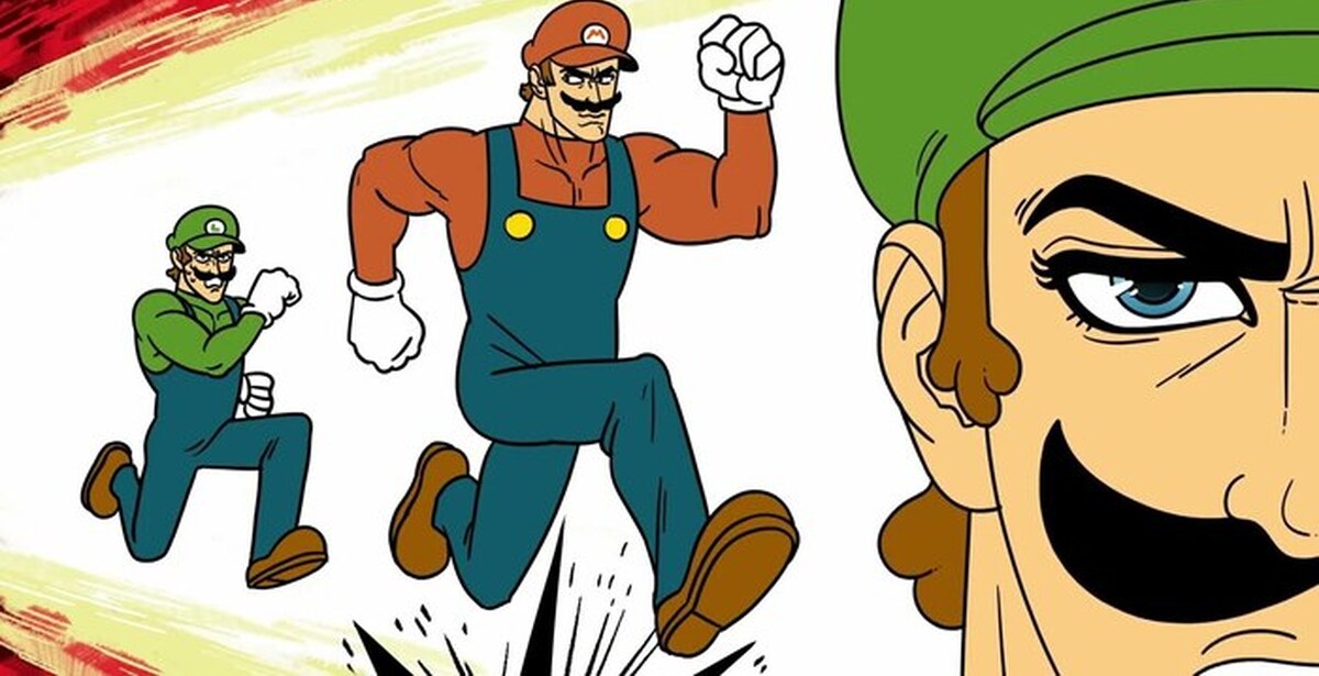 Mario and Luigi Super Anime Brothers! | Пикабу